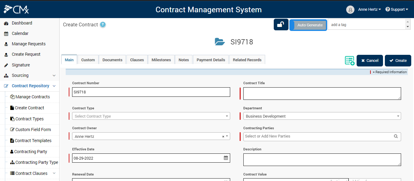 Contract Management Software | CMx